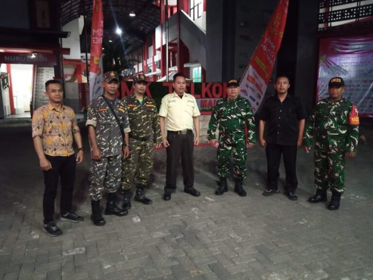 Patroli Humanis Babinsa dan Banser Kedungkandang, Jaga Kondusifitas ...